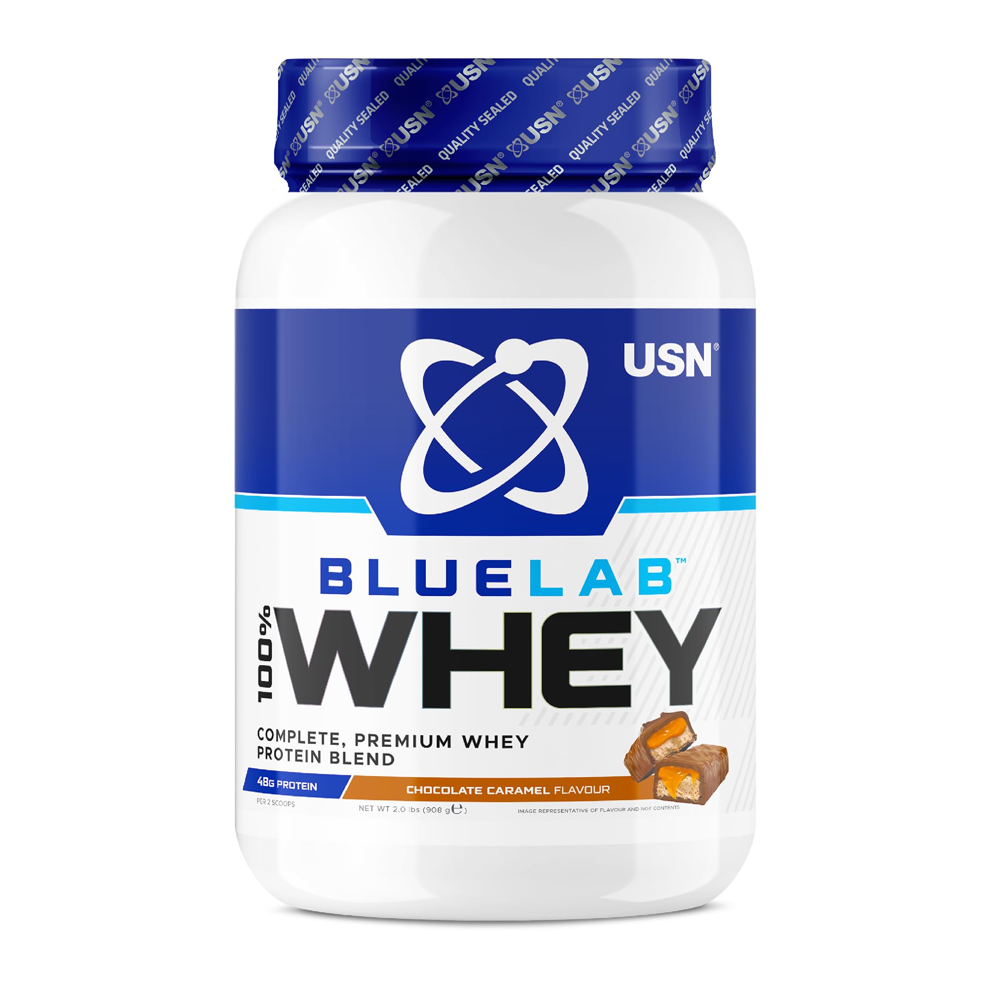 BLUE LAB WHEY COMPLETE,PREMIUM WHEY PROTEIN BLEND CHOCOLATE CARAMEL ...