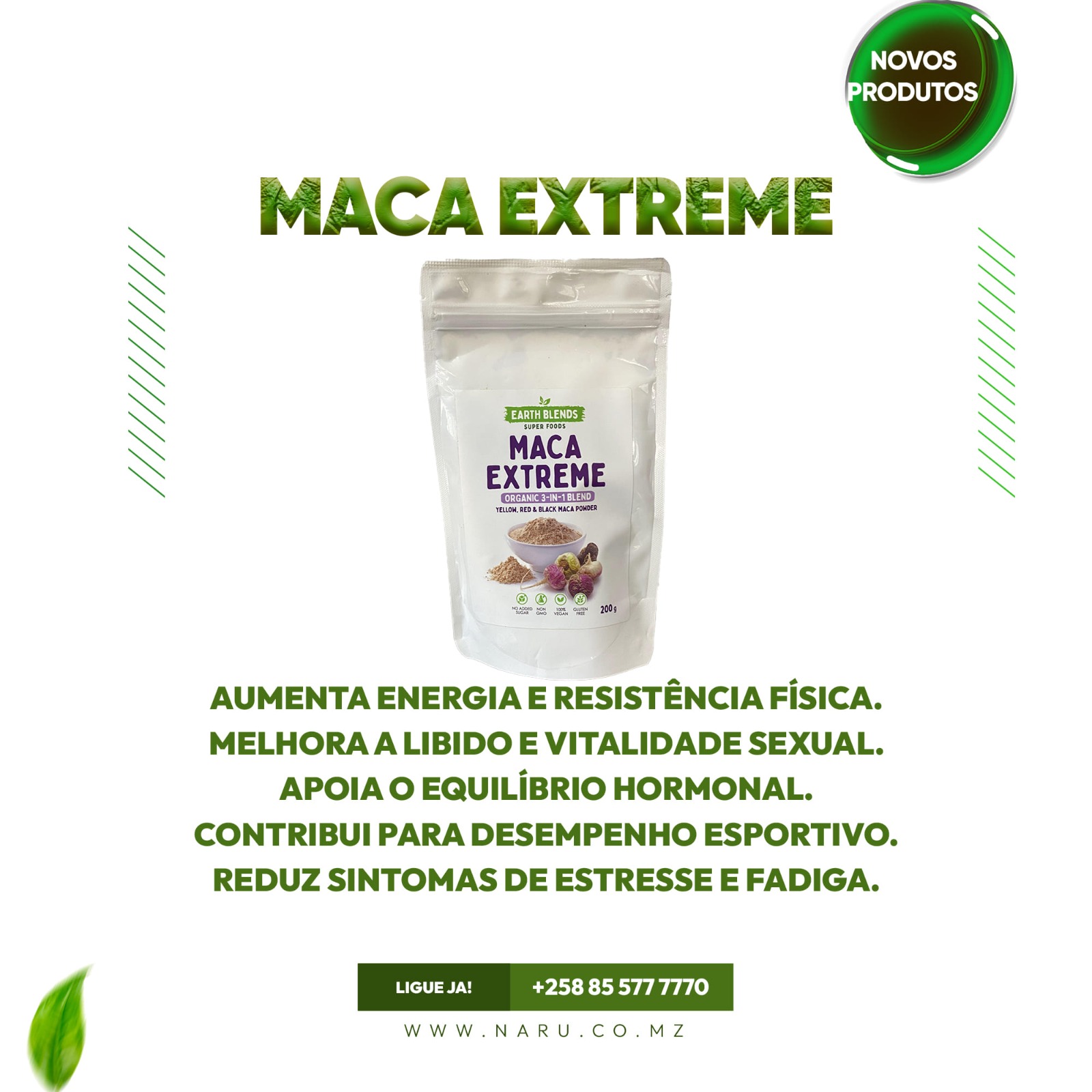 MACA EXTREME 200G - Naru