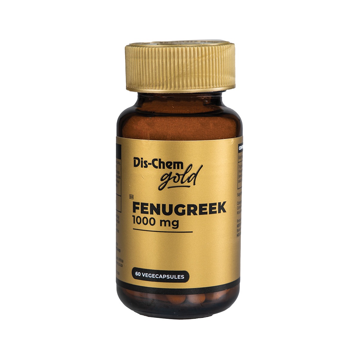 DIS-CHEM GOLD FENUGREEK 1000MG 60 CAPSULES - Naru