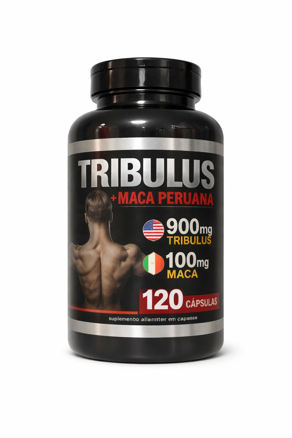 Tribulus Terrestris com Maca Peruana 120 caps - Naru